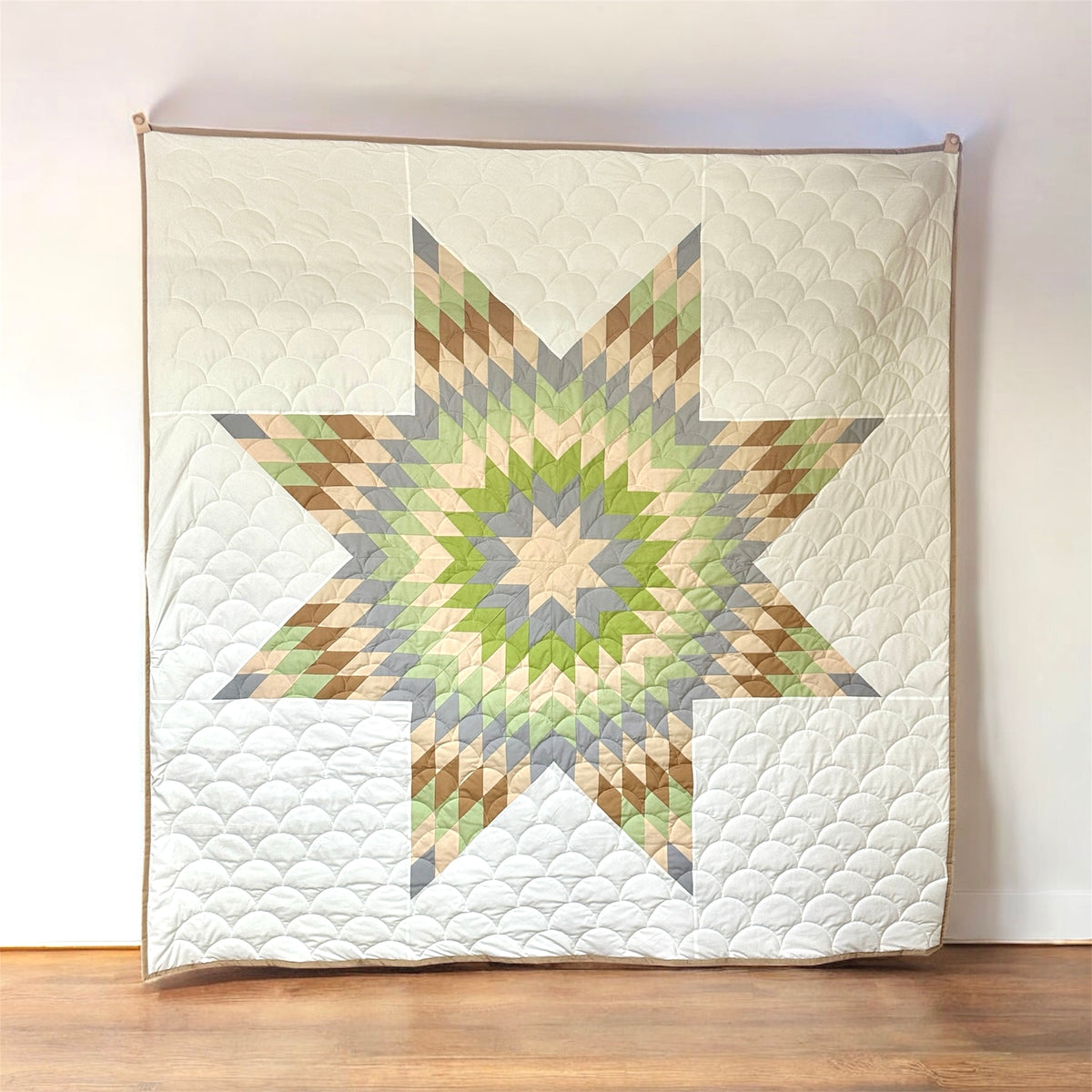 Full Size “Meadow Spirit” Star Quilt – Buffalo Spirit Designs