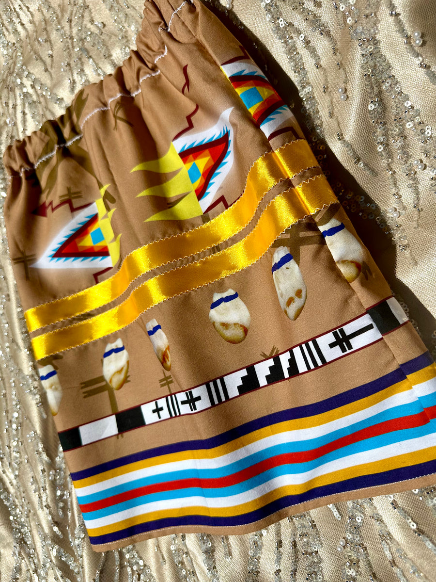 ribbon skirt size 9months – Buffalo Spirit Designs